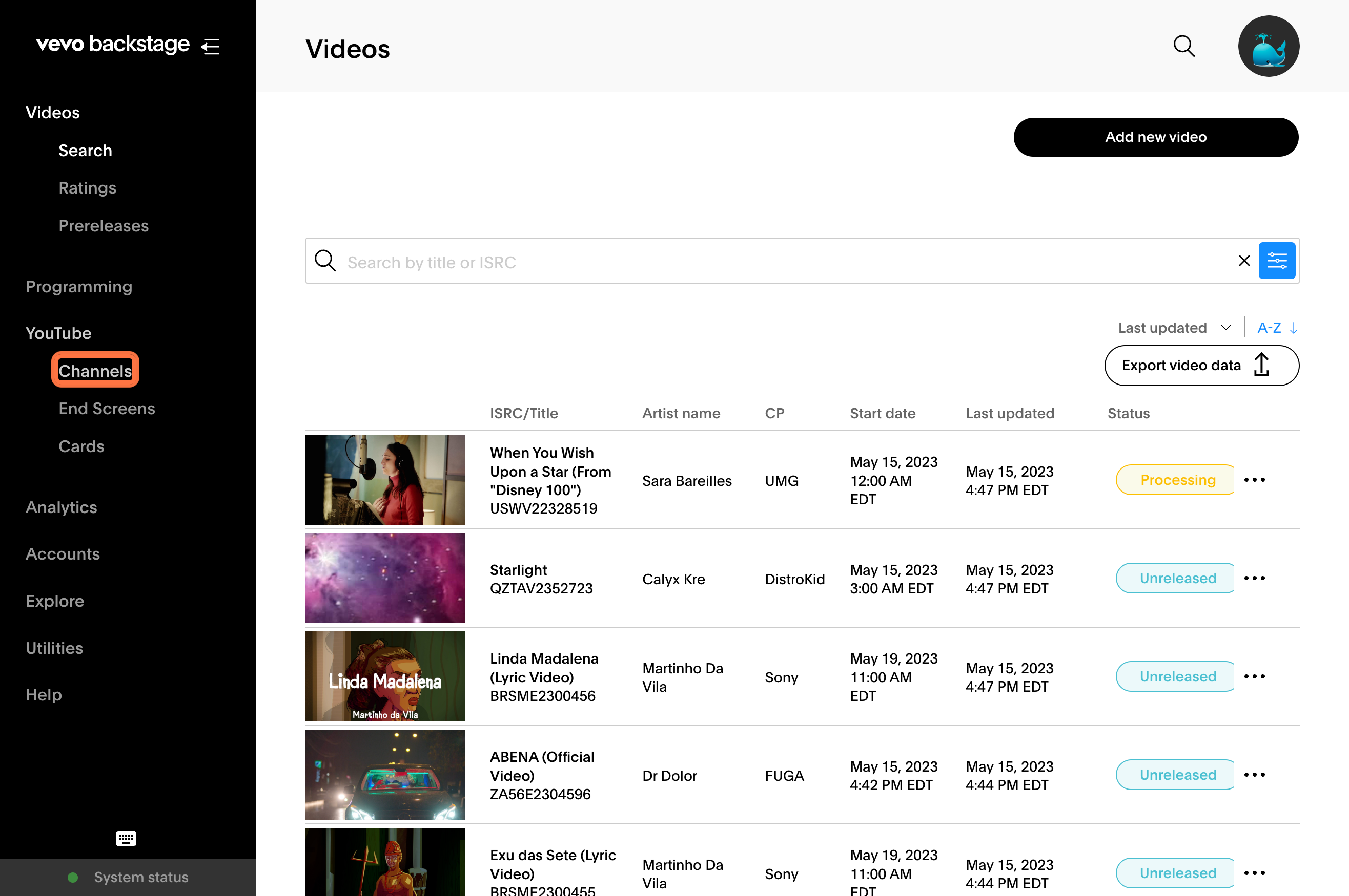 How to Update Channel Avatar – Vevo