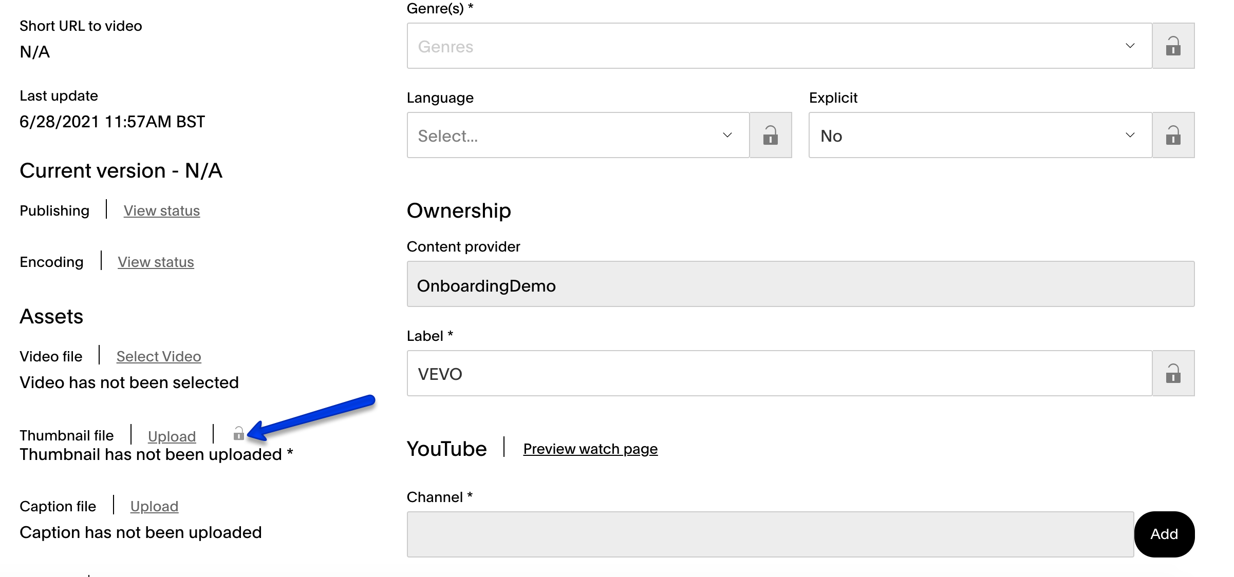 How to Manually Deliver a Video – Vevo